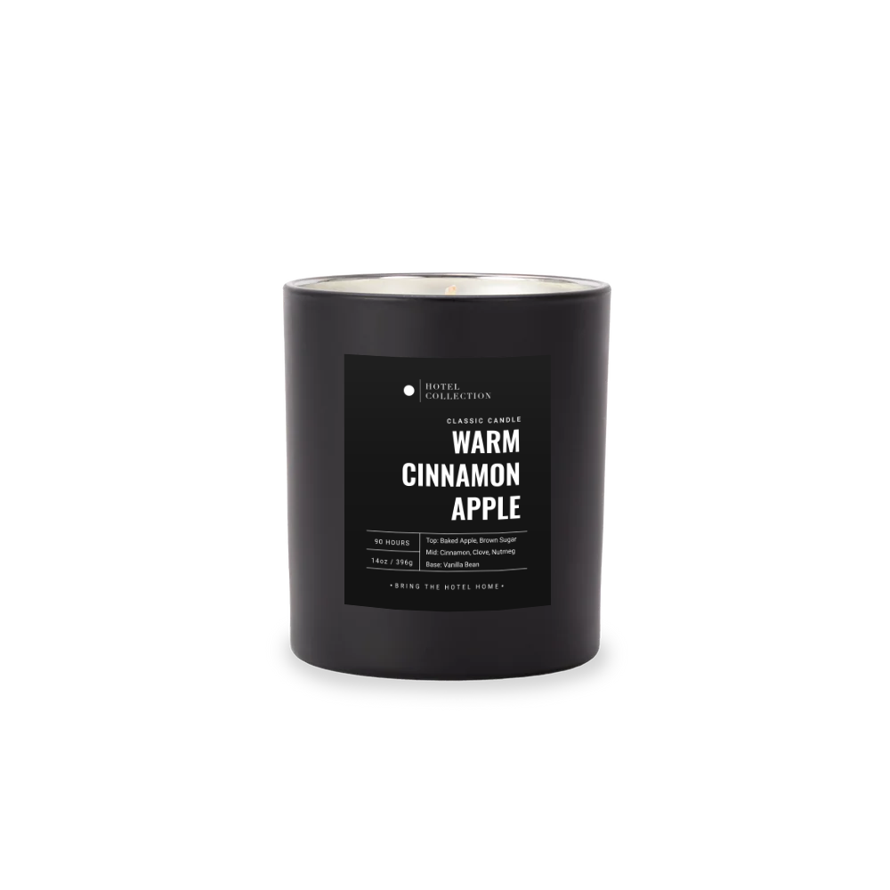 Classic Warm Cinnamon Apple Candle - Hotel Collection