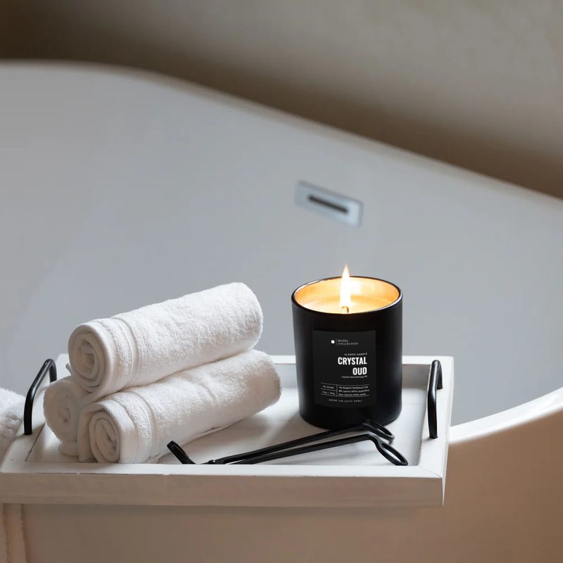 Classic Crystal Oud Candle - Hotel Collection