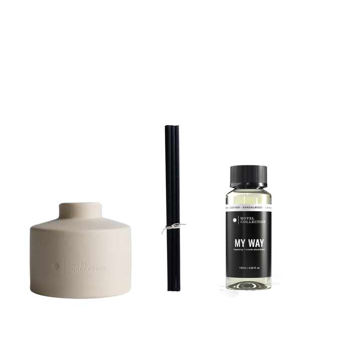 100mL Ceramic Reed Diffuser - Hotel Collection
