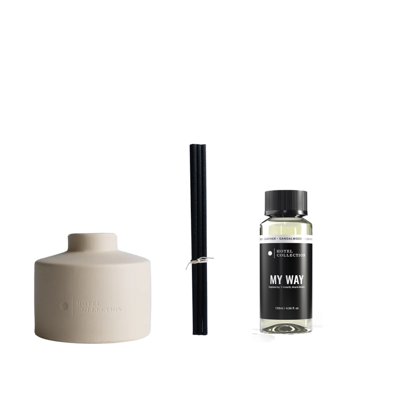 100mL Ceramic Reed Diffuser - Hotel Collection