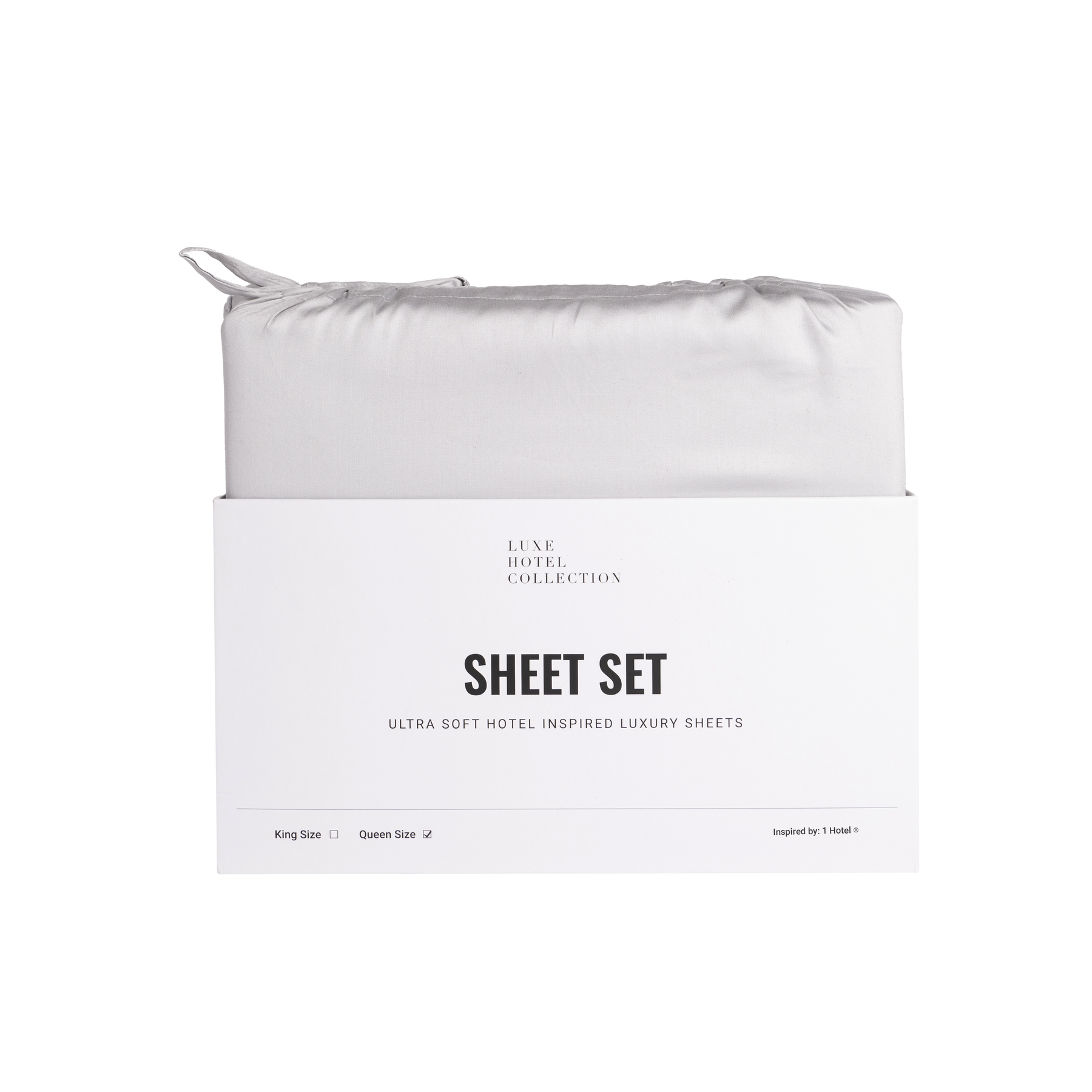 Sateen Cotton Oasis Sheet Set - Hotel Collection
