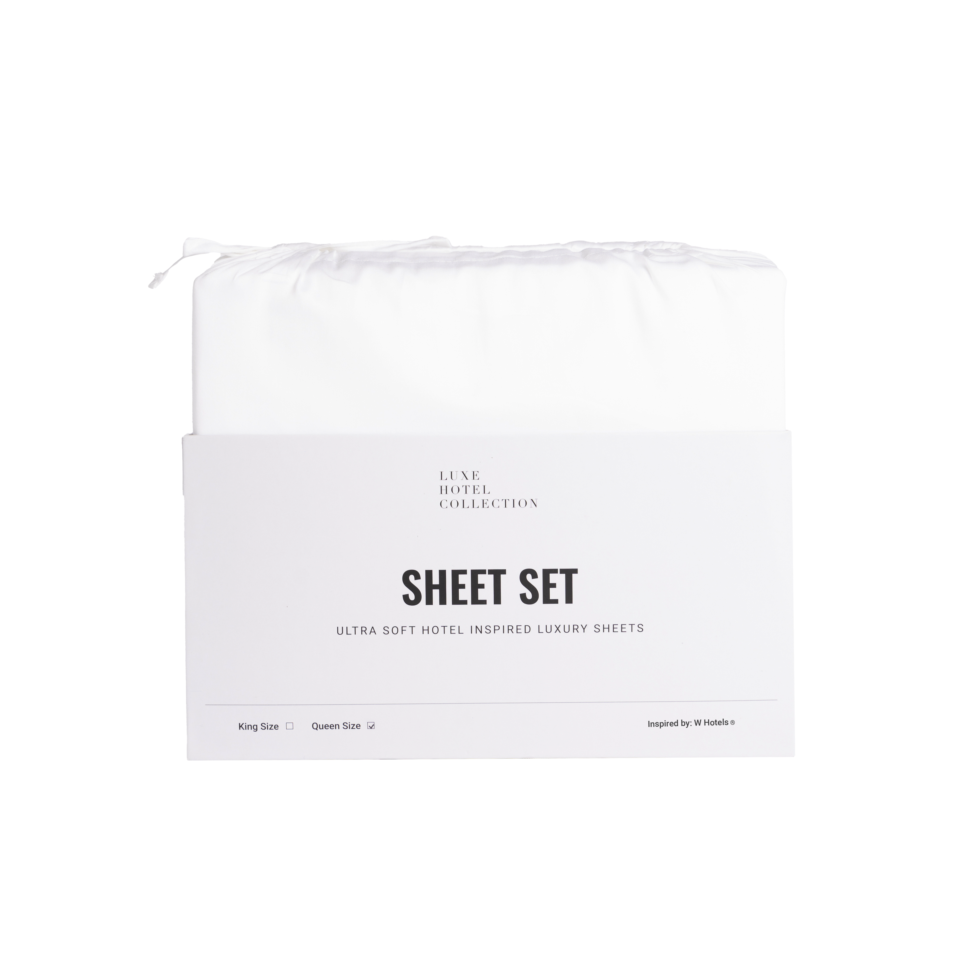 Cotton Blend Midnight Sheet Set - Hotel Collection