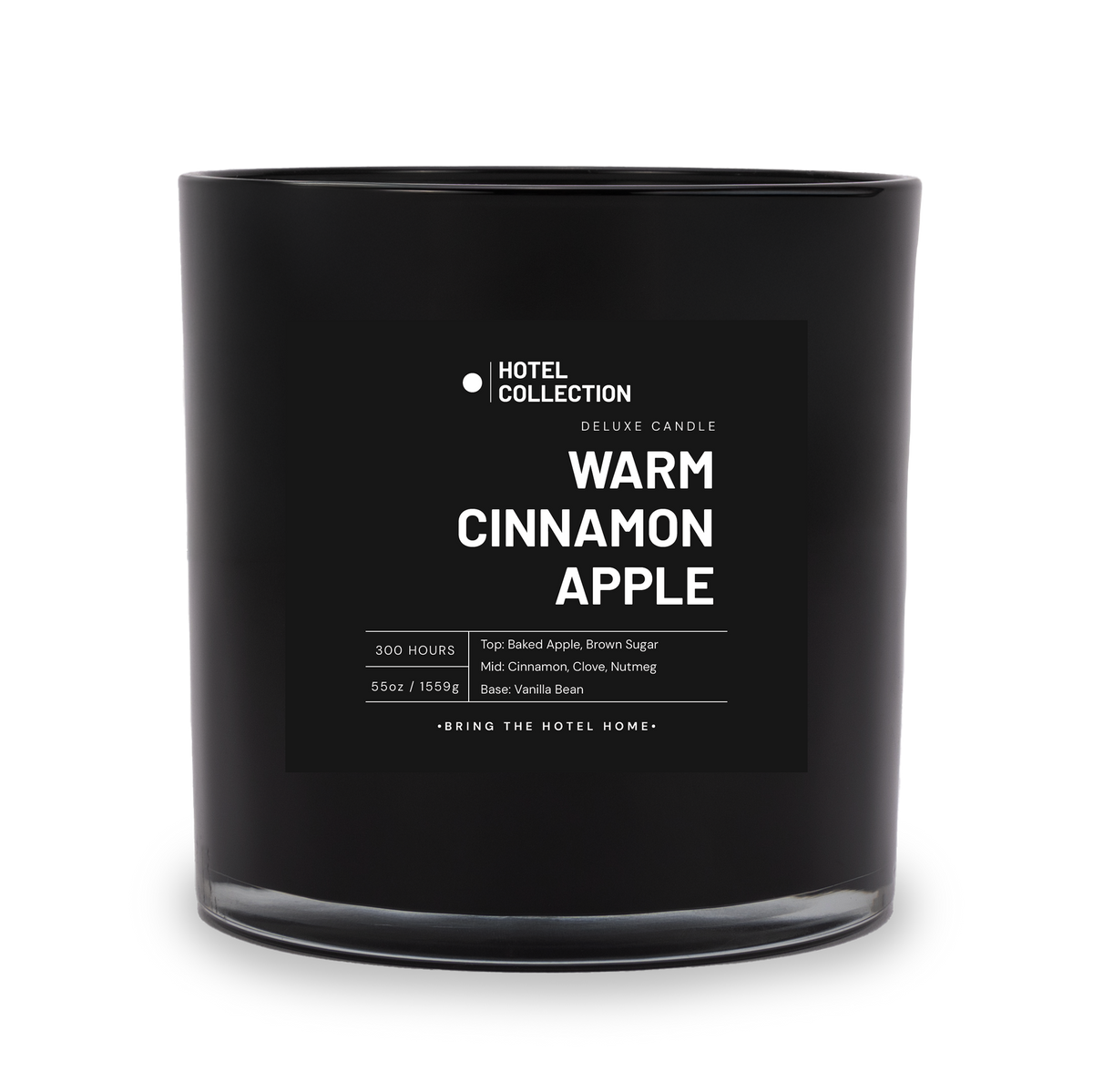 Deluxe Warm Cinnamon Apple Candle - Hotel Collection