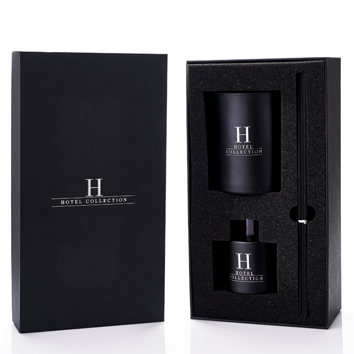 Candle & Reed Diffuser Gift Set Inspired by 1 Hotel® Scent | Hotel ...